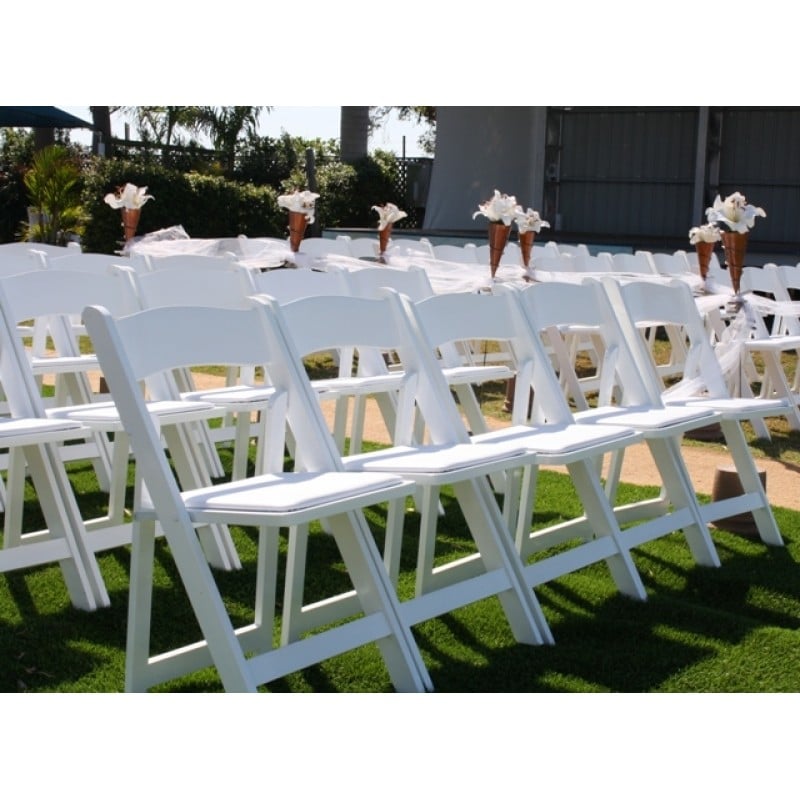 Americana Chair - White - GC PARTY HIRE