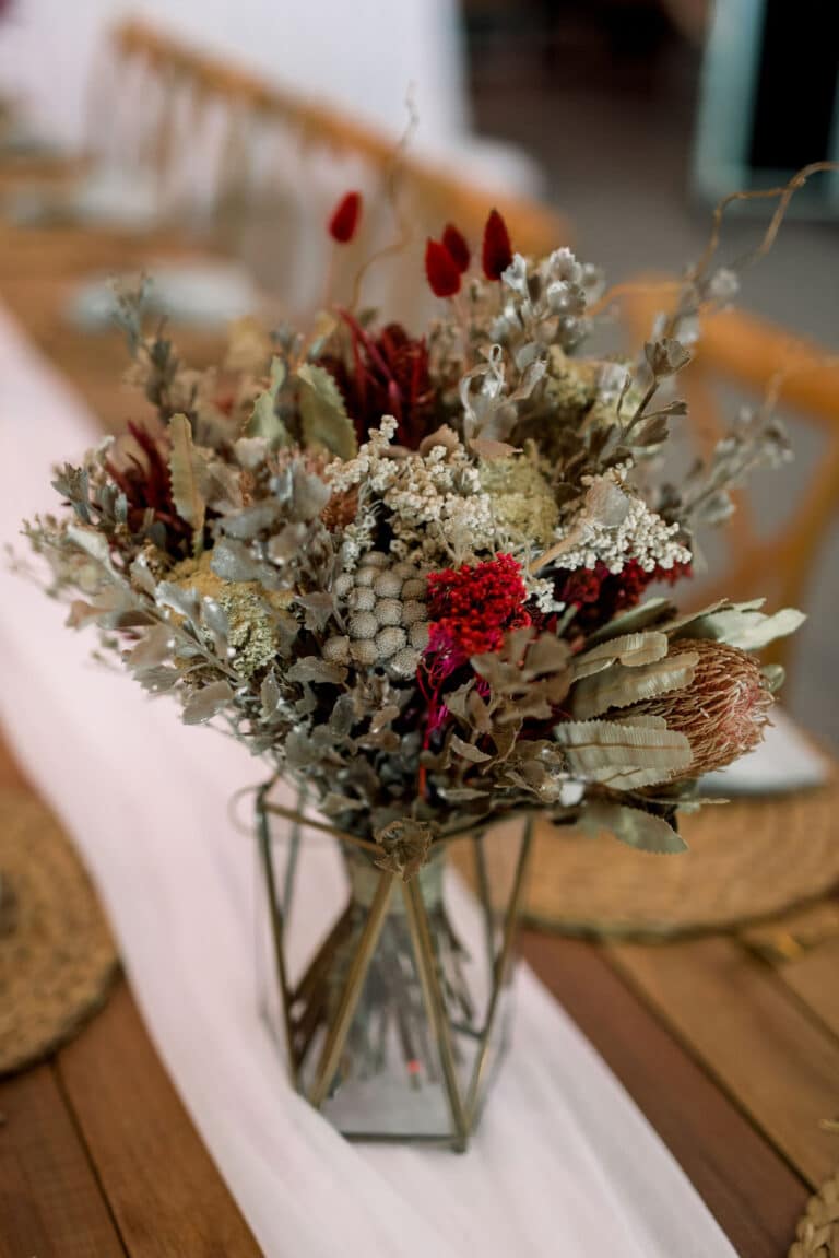 Gold Geometric Centerpieces - GC PARTY HIRE